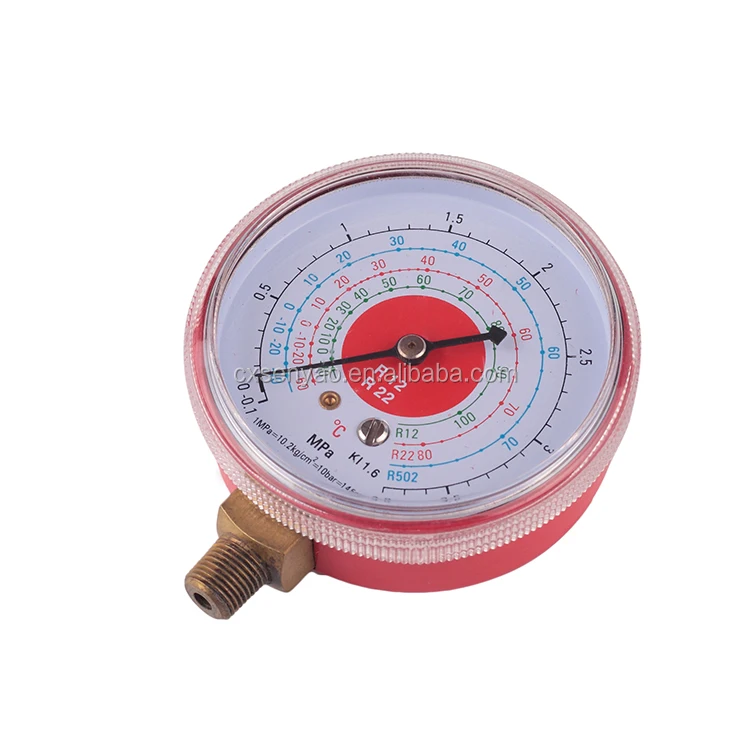 Personnalisable Piézomètre Usine Fréon Manomètre Manomètre Pour Système ...