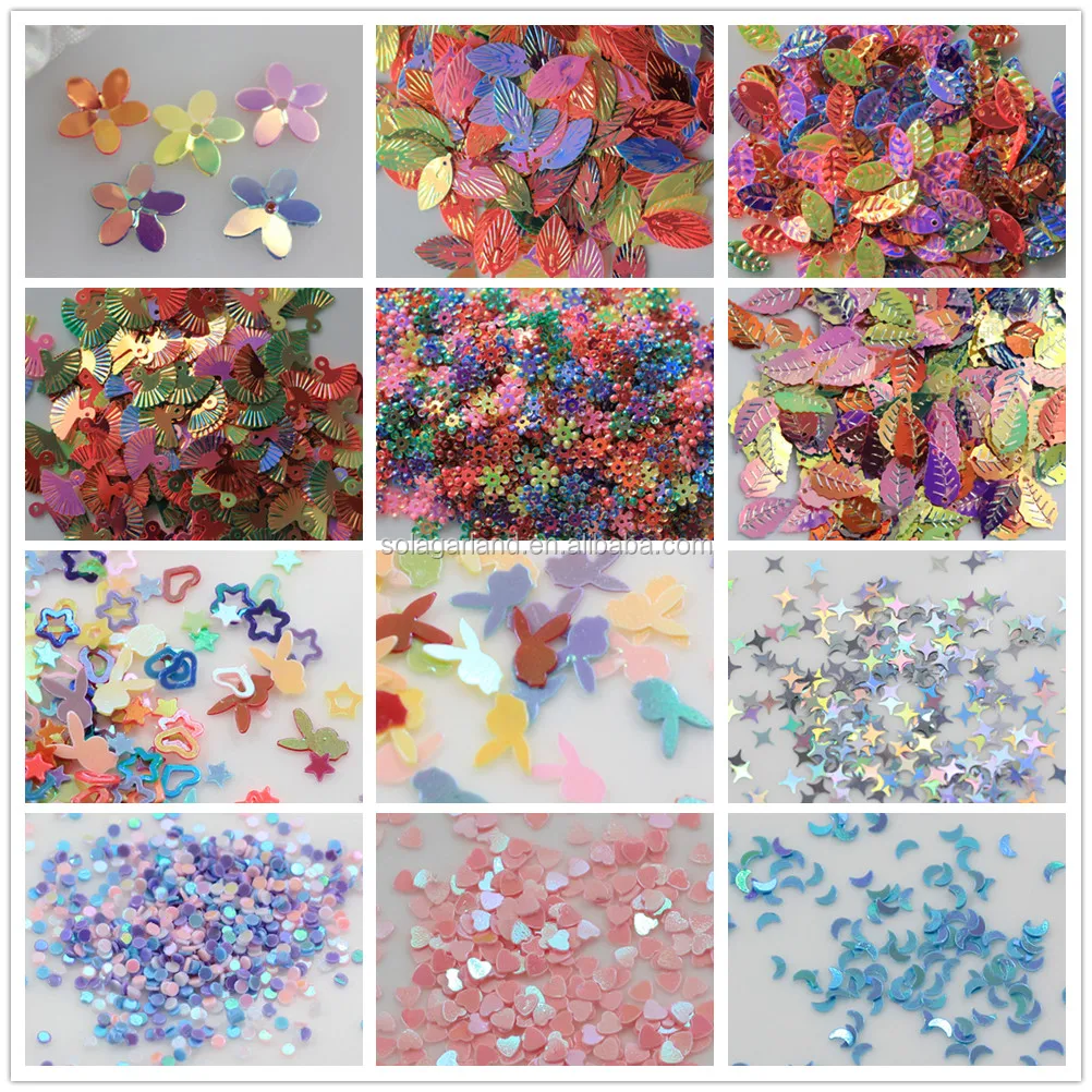 Bulk Star Confetti 3mm Laser Holographic Stars Glitter Sequins Confetti ...