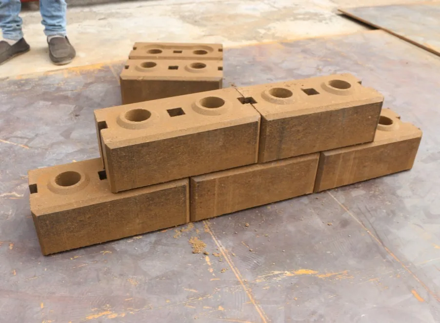 Hot Sale Hydraulic Interlocking Red Soil Earth Brick Making Machine ...