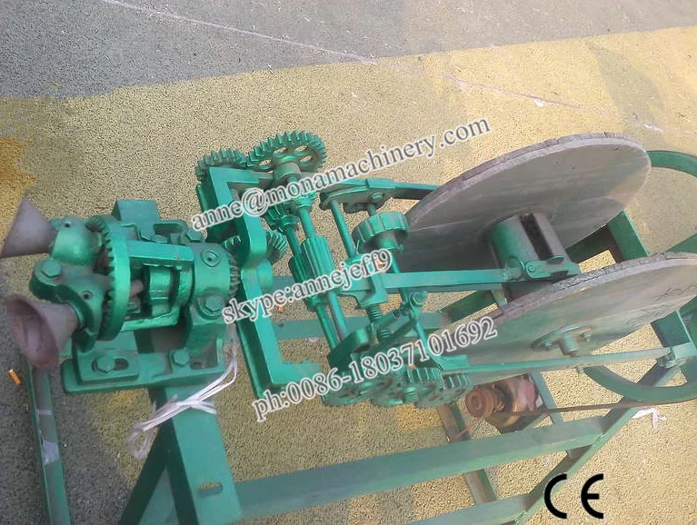 Hemp Rope Making Machine - Grass Straw Rope Knitting Machine