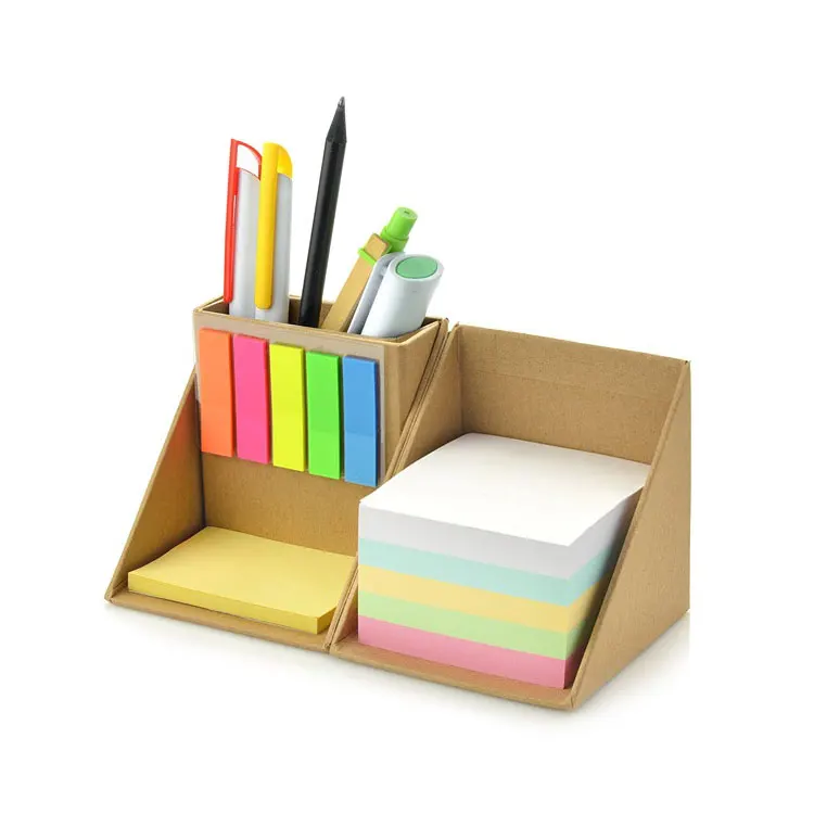 Sticky Memo Note Desk Organiser Box Set/promotion Sticky Notes In Cube ...