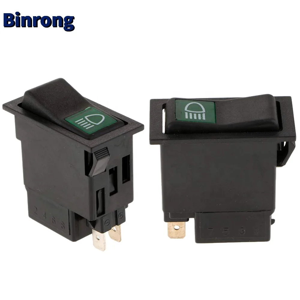 Car Engineering Train Headlight Button Rocker Switch