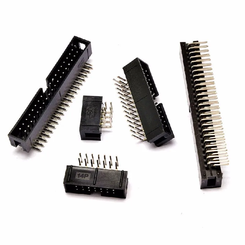 China Manufacturer Box Header Connector Terminal 6 Pin Right Angle Male ...