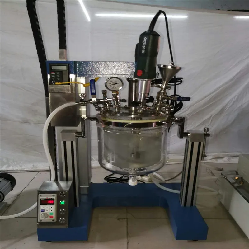 Small Lab Homogenizing Machine Vacuum Emulsifier Mixer - Buy Lab Vacuum ...