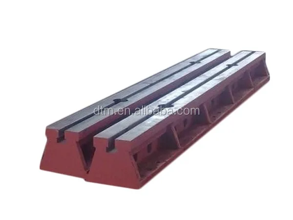 Cast Iron T-slotted Ground Guide Rail - Buy Guide Rail,Ground Guide ...
