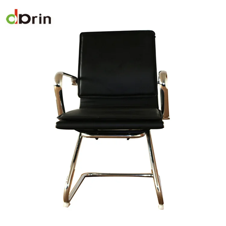Elegant Ergonomic Leather Waiting Room Chairs - Modern Style