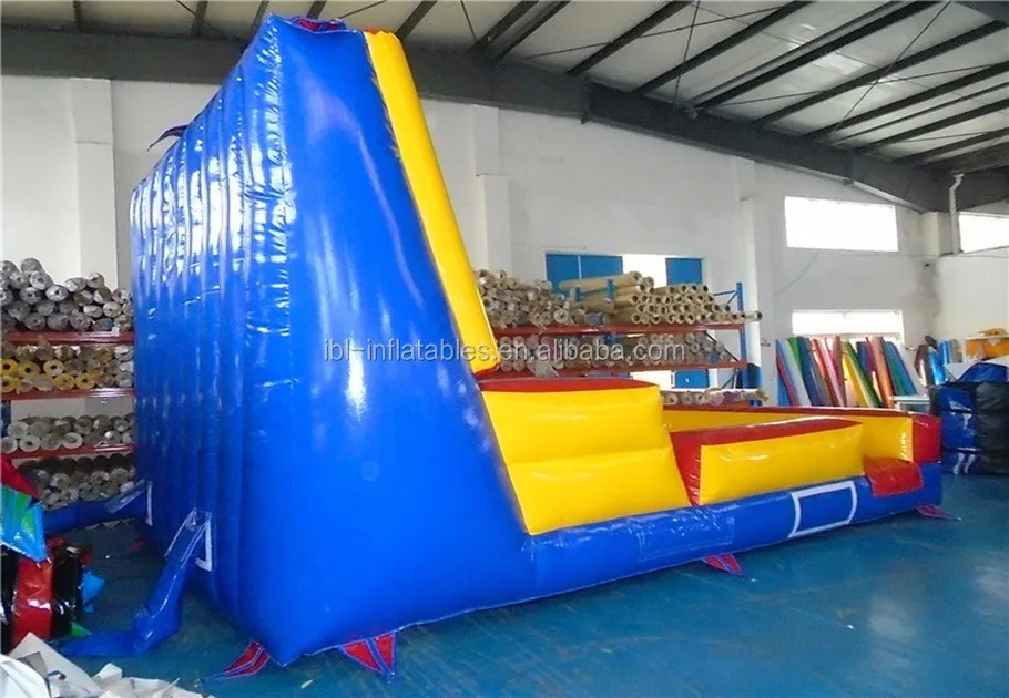 Commercial Interactive Game Inflatable Climb Stick Suit Wall/inflatable ...