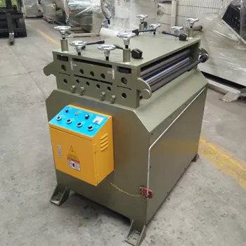 Cold Roll Steel Strip Coil Straightening Machine For Stamping Machine ...