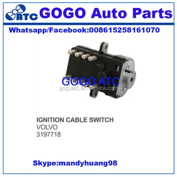 3197718 Volvo Fh12 Truck Spare Parts Body Parts Ignition Cable Switch ...