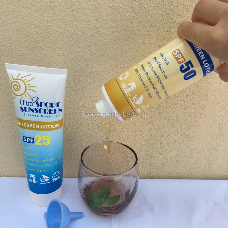 9.7oz Hidden Sunscreen Alcohol Flask - Save Money & Enjoy
