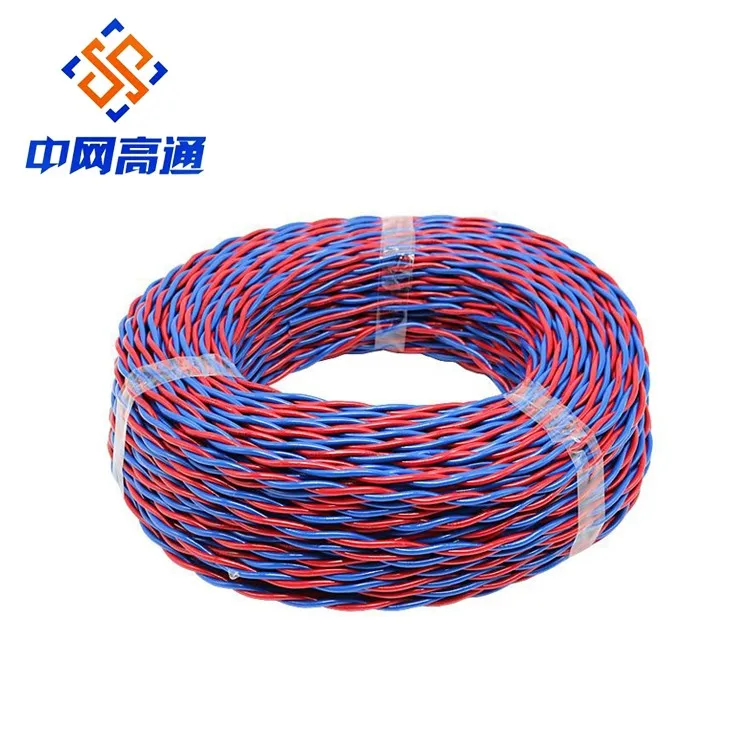 Pvc Jacket Wire Unshielded Cable Twisted Pair Wire Separating For Fire ...