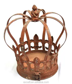 Rusty Europe Kings Metal Crown For Home Decoration - Buy Kings Metal ...