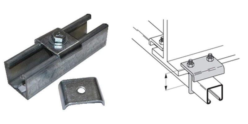 Stone Cladding Stainless Steel Angle Bracket With Serrated Body Anchor ...