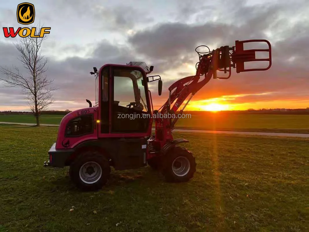 800kg Mini Loader Zl08 Wolf Wl80 For Sale - Buy Zl08,Wolf Loader,Wl80 ...