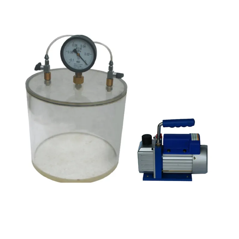 Soil Vacuum Saturation with SHTG Vacuum Pump - 1 Year Warranty