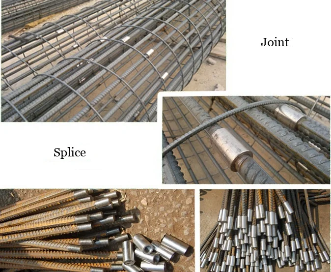 Factory Supply Rebar Connector/rebar Splicing Sleeve/rebar Thread ...