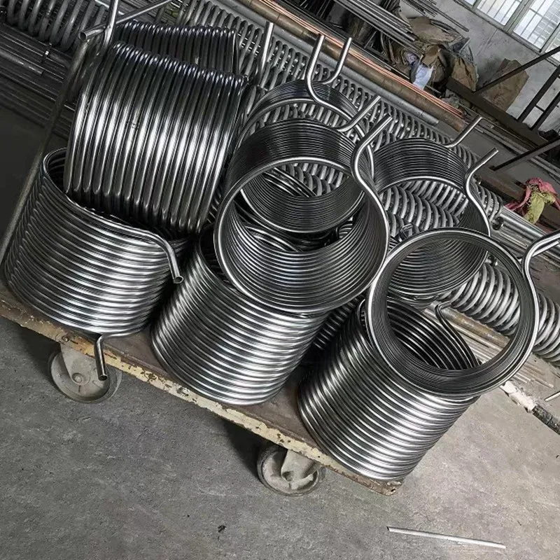 2mm 3mm Seamless Stainless Steel Coiled Tubing / Coil Tube In Astm A213 ...