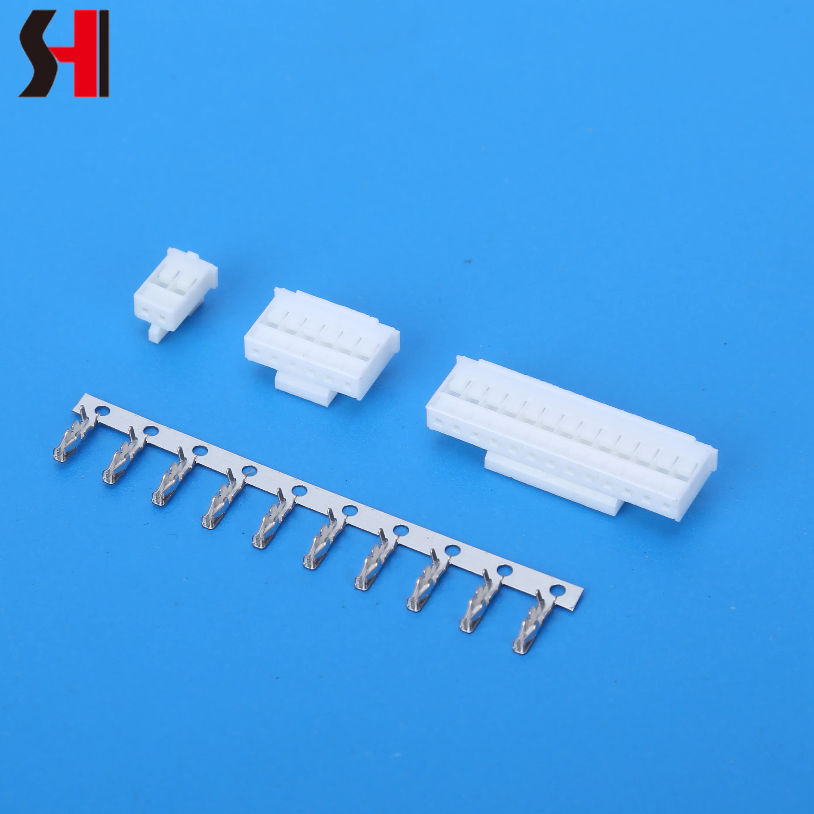 YEONHO SMH200 ROHS V-0 2.0MM Pitch 2 Pins Wire to Board Connector