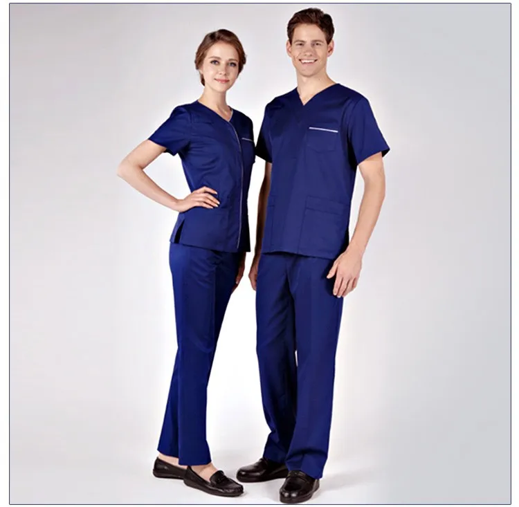 Custom New Design Medical Scrubs,Nurse Scrub Suits - Buy Custom Scrub ...