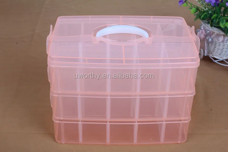 3 Layer 30 Compartments With Removable And Adjustable Dividers ...