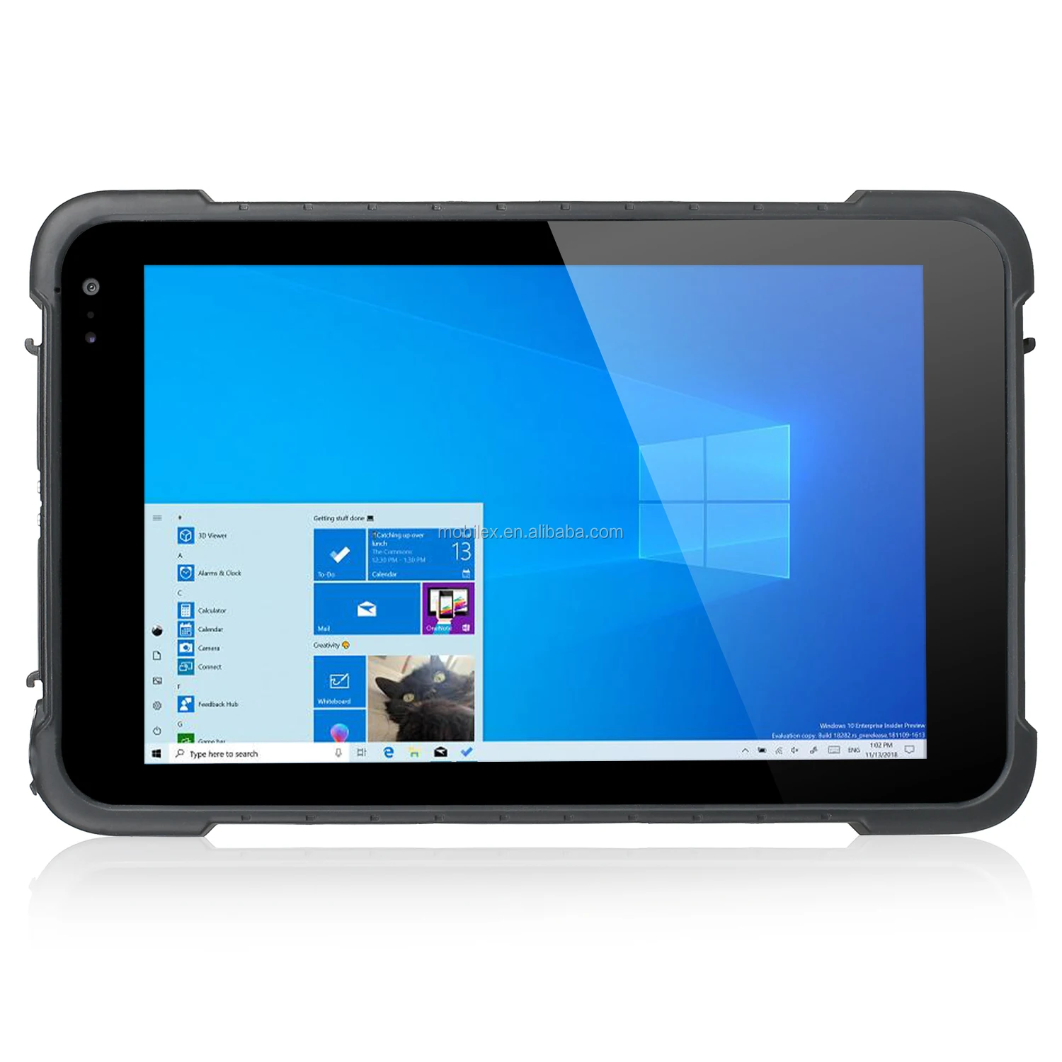 For The Windows 10 Os And Android Os 2 In 1 Rugged Industrial Tablet ...