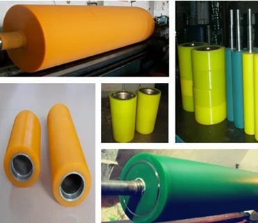 Heavy duty poly urethane rubber conveyor rollers | Conveyor System Maintenance Service Experts
