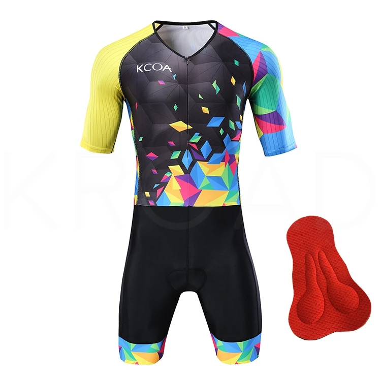 Customized Full Sublimation Printing for Women's Cycling Suits