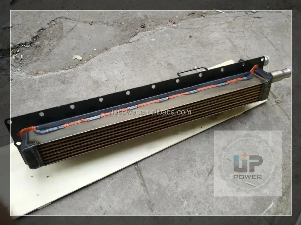 Original Cummins Kta19-m Marine Engine Parts After Cooler Core 4910355 ...