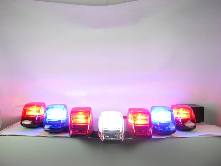 LYAF Security LED Revolving Warning Flashlight V Shape Lightbar ...