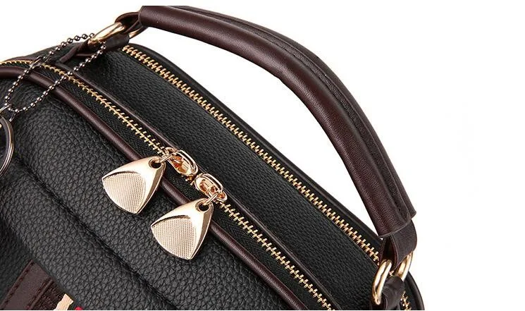 Nb1036 Leather Handbag Factory 2019 Latest Design Mini Women Dark Green ...