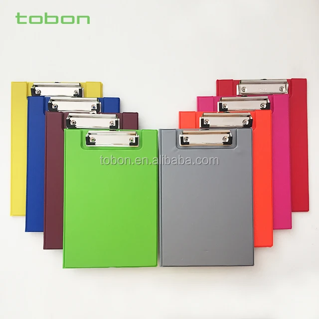A5 A4 Fc Different Size Pvc Cover File Folder Double Side Clipboard ...