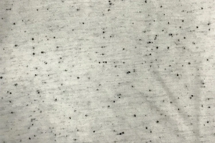 Hot Sale 60%cotton 40%polyester Cvc Nep Yarn Heather Single Jersey ...