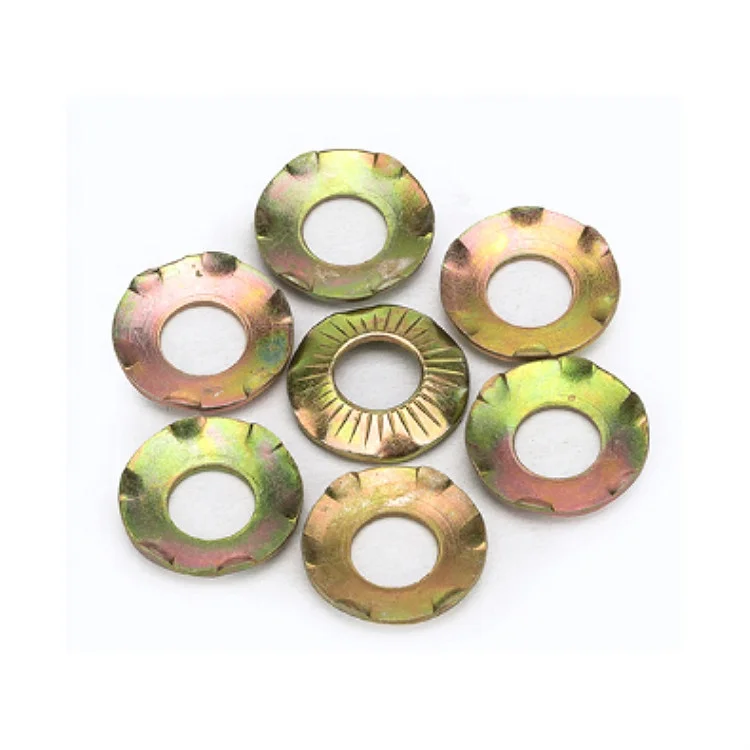 High Quality Carbon Steel Six-jaw Grounding Washer Bridge Claw Pattern ...