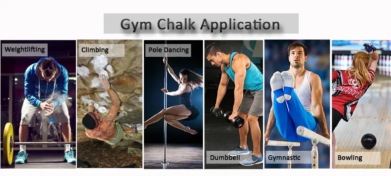 Gym Chalk Sports Magnesium Block for Gymnastics and Rock Climbing ...