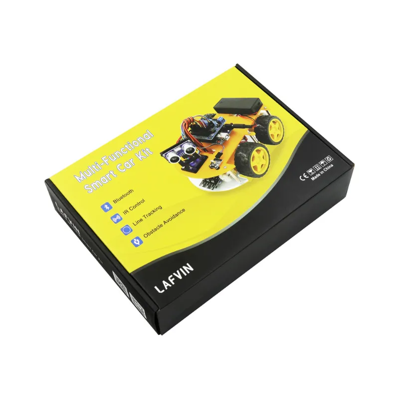 LAFVIN 4WD Smart Robot Car Kit - STEM Education with Arduino