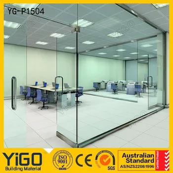 Glass Partition Wall/glass Curtain Wall - Buy Glass Partition Wall ...