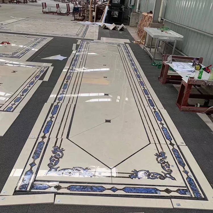 Marble Waterjet Floor Design - PAIA ST Project Solutions