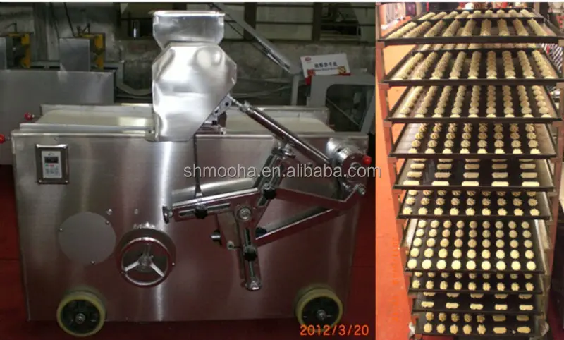 Automatic Plc Cookie Depositor Machine Industrial Biscuit Snack Machine ...