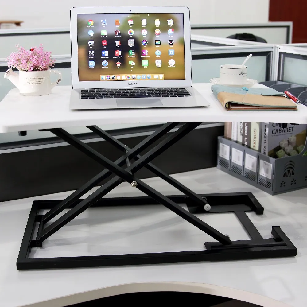 Height Adjustable Ergonimic Standing Sit Converter Office Workstation ...