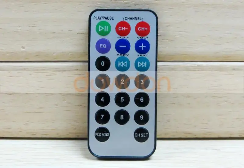 Customize IR RF 2.4G Remote Control for Car MP3 DVD Fan