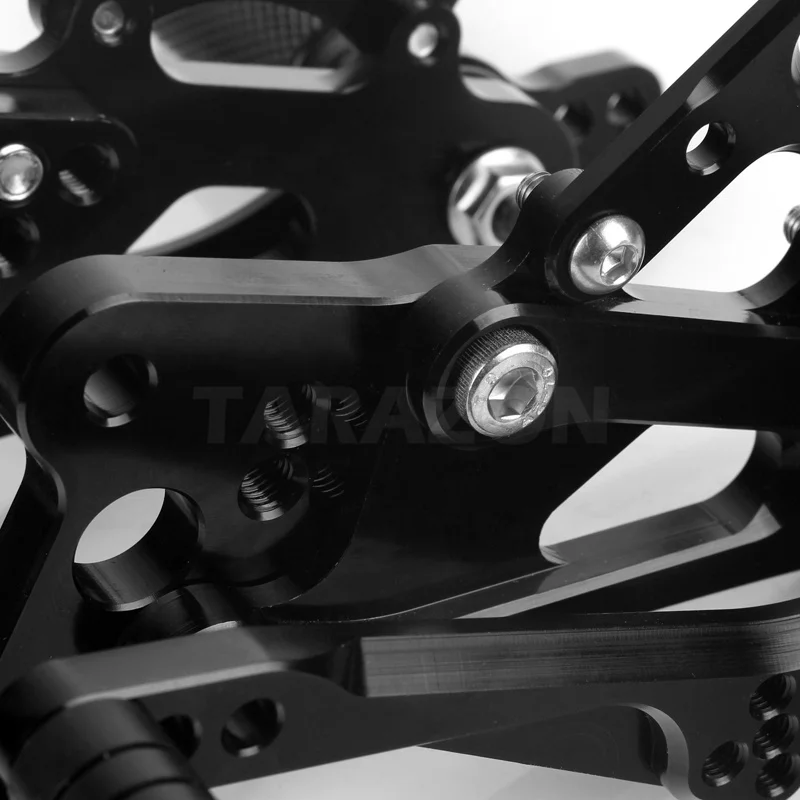 Cnc Alloy Aluminium Adjustable Motorcycle Rear Set For Kawasaki Zx6r Zx ...