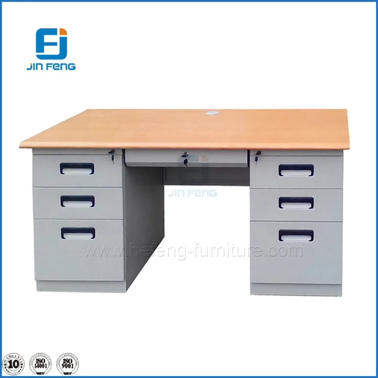 Durable Modern Metal Computer Desk Low Price Office Table Design Jf ...