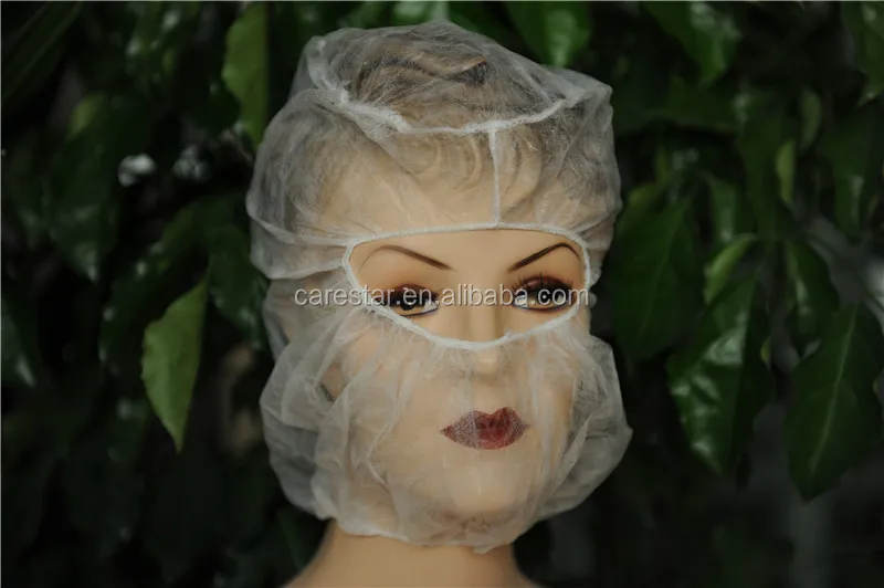 Surgical Pp Nonwoven Disposable Balaclava Hood For Food Industry - Buy ...