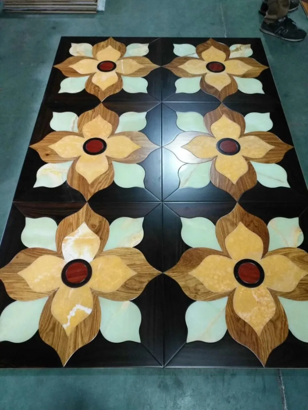 Good Designs Marquetry Wood Inlay Shell Parquet Tiles