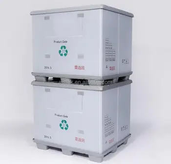 Collapsible Plastic Gaylord Pallet Box / Container - Buy Collapsible ...