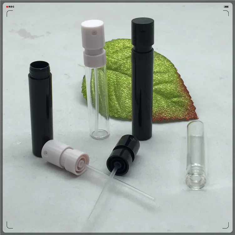 1.2ml 1.5ml 2ml 3ml Mini Small Portable Perfume Glass Spray Sample Vial ...