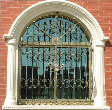 Top-selling Modern Wrought Iron French Window Design by LONGBON