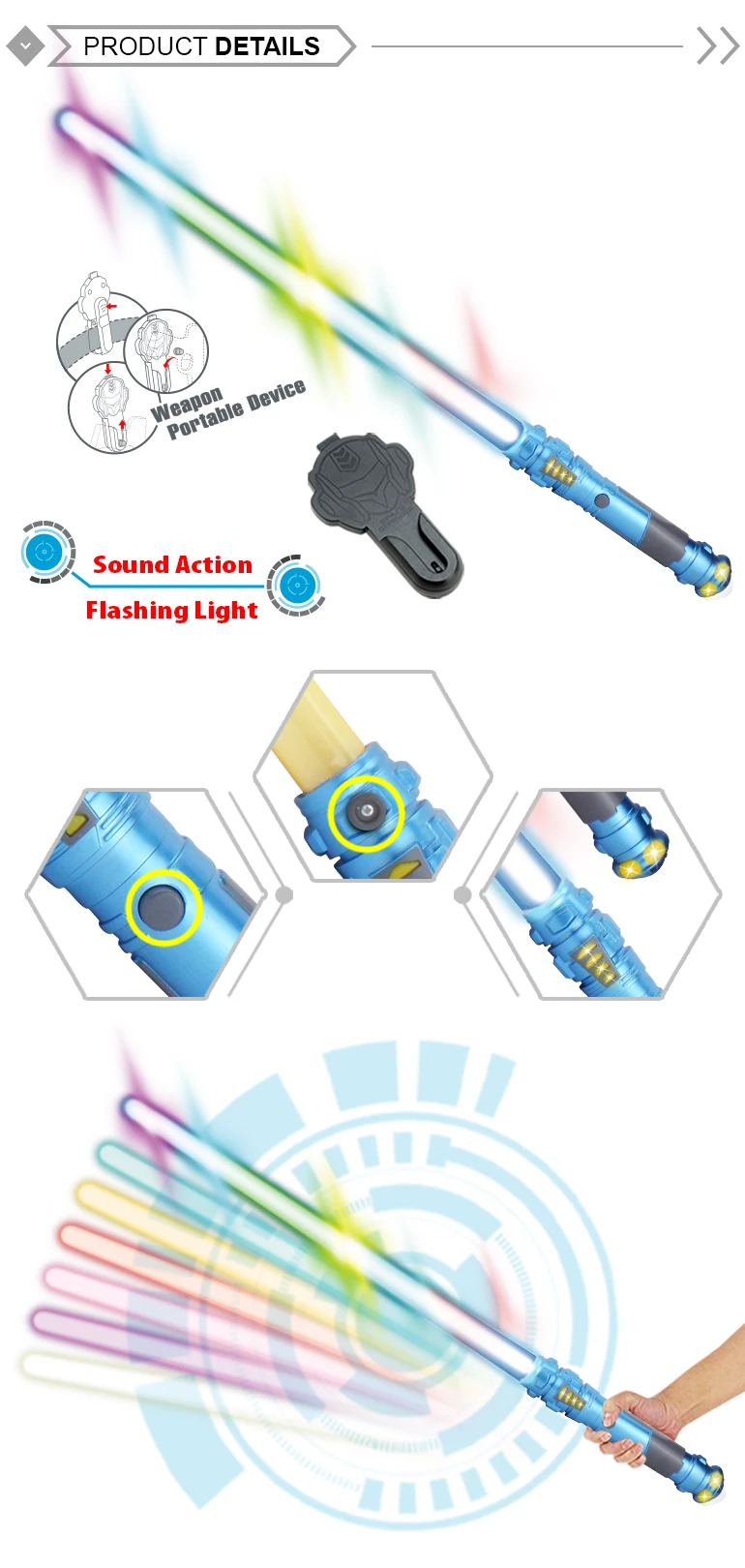 Flashing Laser Gun Sword Light Up Toy Laser Guns For Kids Sale ...