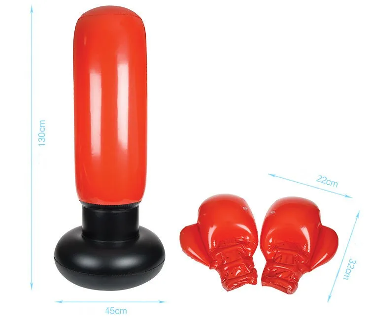 Blow Up Punching Bag Pressure Pumping Tower Speed Bag Target Bag ...