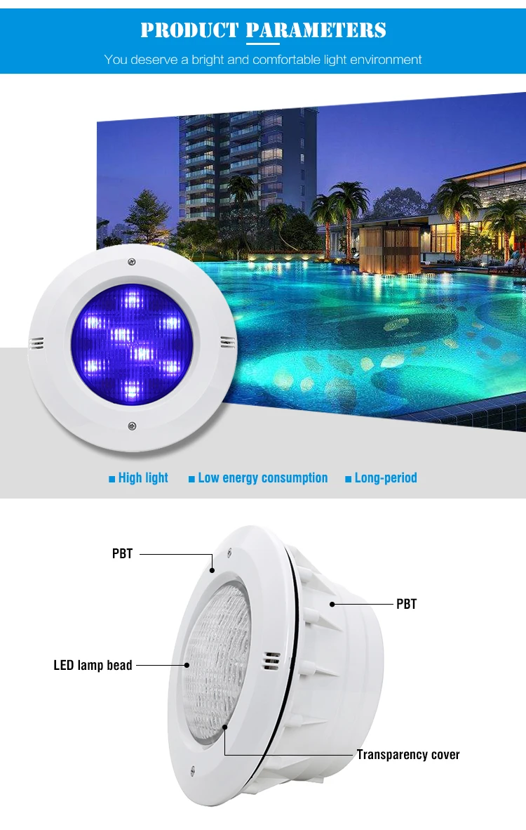 Color Changing Pool Underwater Light Pool Hanging Lamp - Buy Pool ...